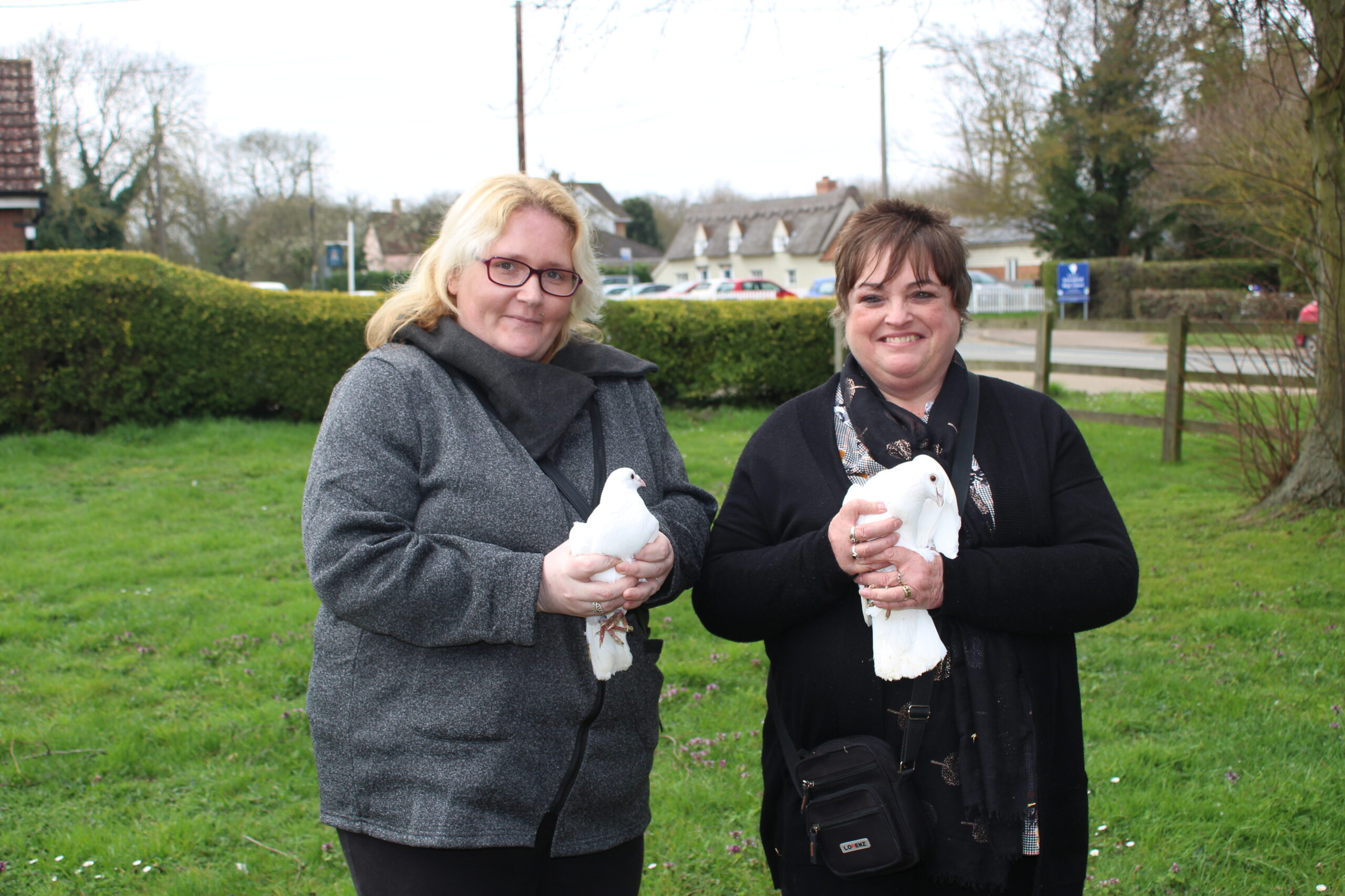 Danielle Cale And Wendy Goddard Dove Release - St Elizabeth Hospice