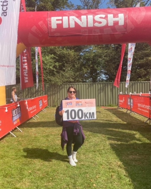 Emily Lockwood Completes Her 100km Challenge - St Elizabeth Hospice