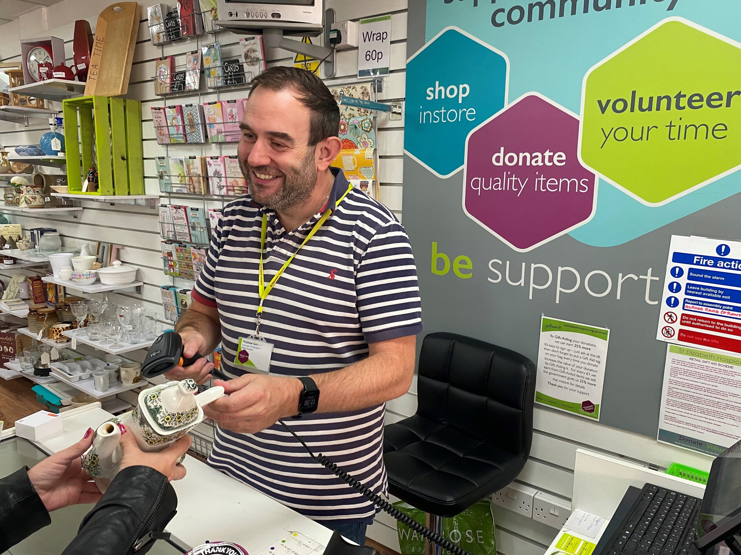Matt Girt – St Elizabeth Hospice Volunteer - St Elizabeth Hospice