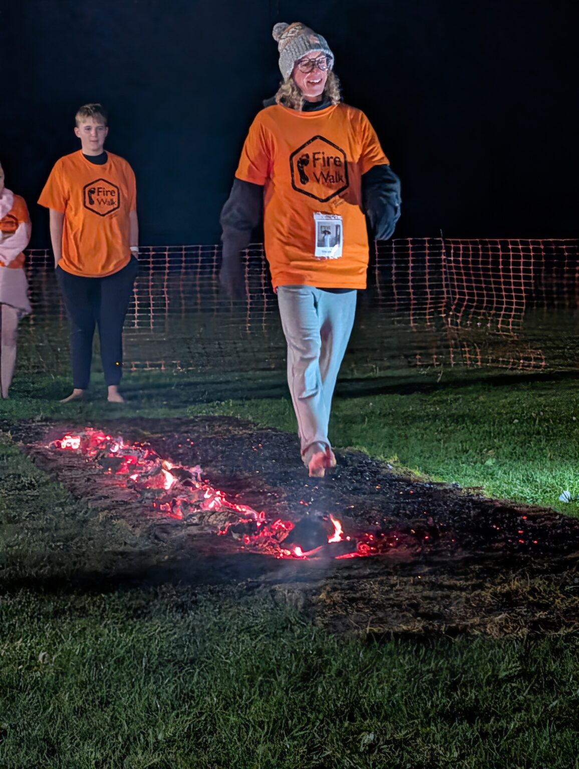 Southwold Firewalk Raises Over £4,400 for Hospice - St Elizabeth Hospice